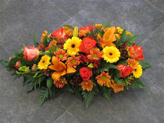 Funeral Flower Tribute for Men Made By Townend Florist In Sheffield.