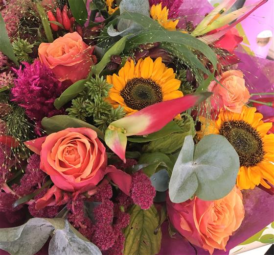 Bountiful Flower Bouquet Delivery Townend Florist Sheffield